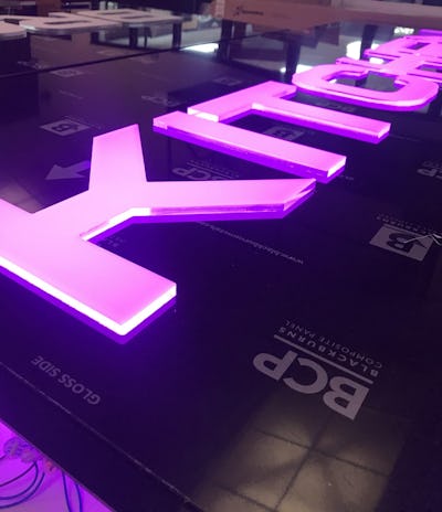 Sign Trays & Bespoke Signs - Plastics - Righton Blackburns